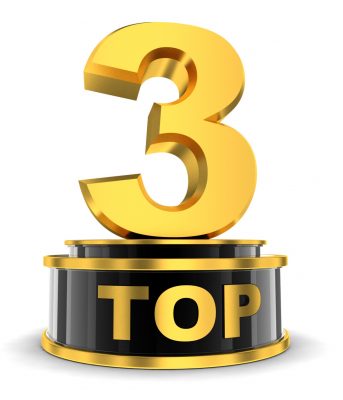 My “Top 3” Lists for 2019