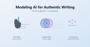 Modeling AI for Authentic Writing